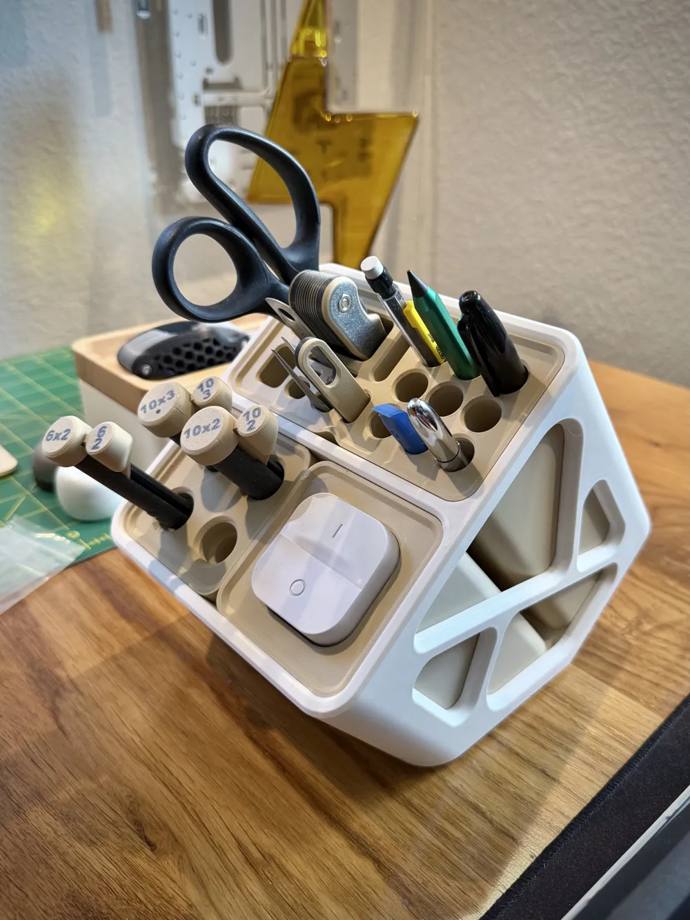 Desk Organizer Modules - Free 3D Print Model - MakerWorld