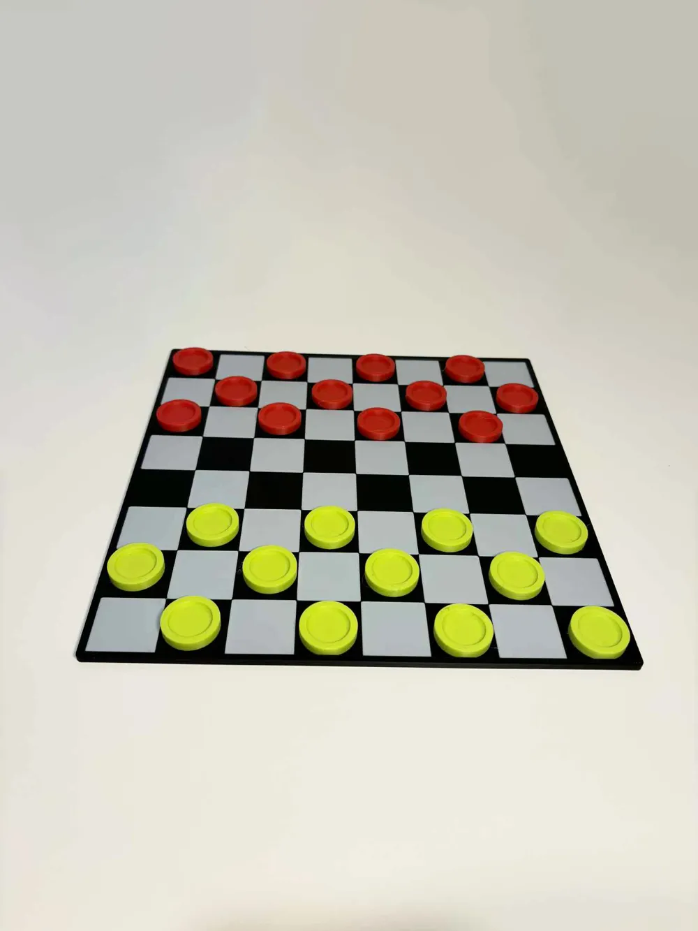 Checkers board game by Tinker Link MakerWorld: Download Free 3D Models