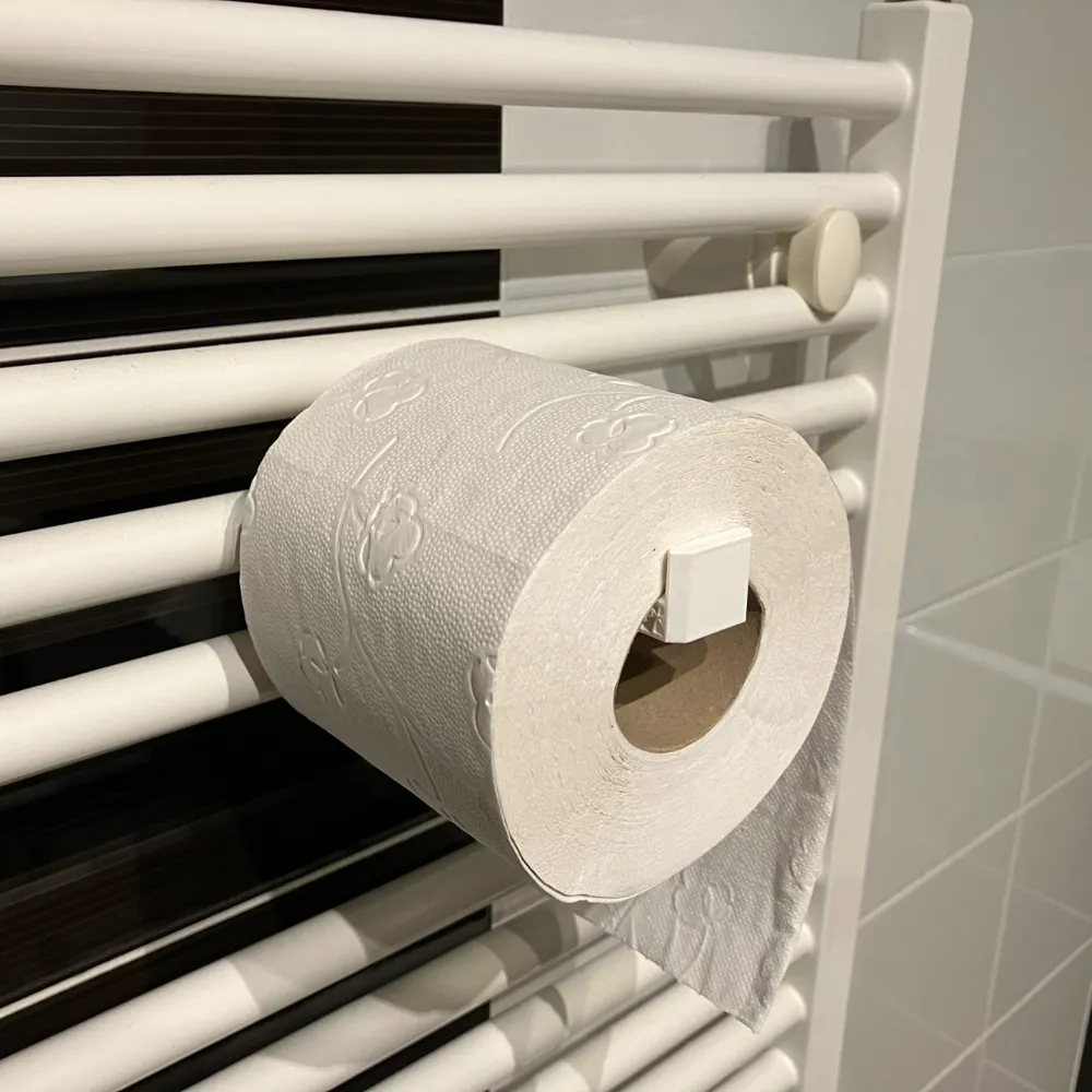 Bathroom radiator tower holders by Special Printing Services - MakerWorld
