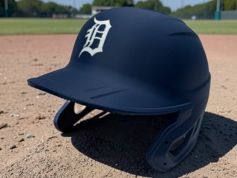 Detroit Tigers Baseball Helmet - Free 3D Print Model - MakerWorld