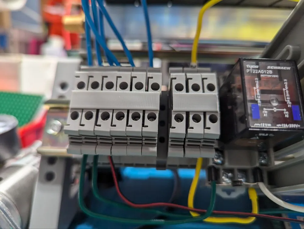 DIN Rail UK5N Terminal Block Label Strip - Free 3D Print Model - MakerWorld