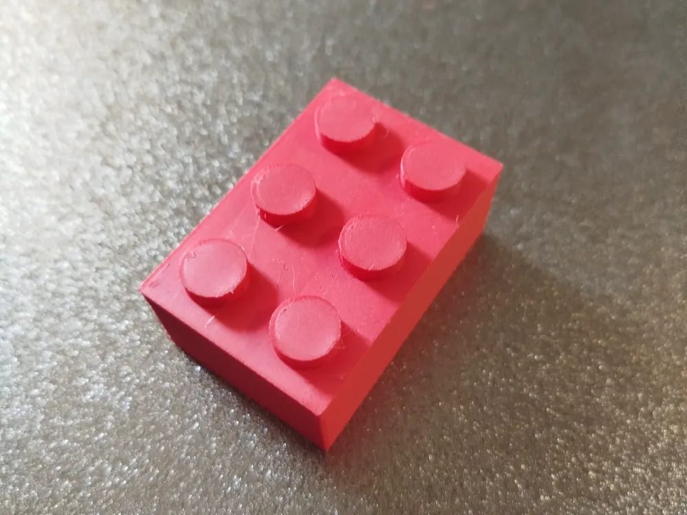 200% Brick 2x3 Wall Basic Stone Building Block - Free 3D Print Model ...