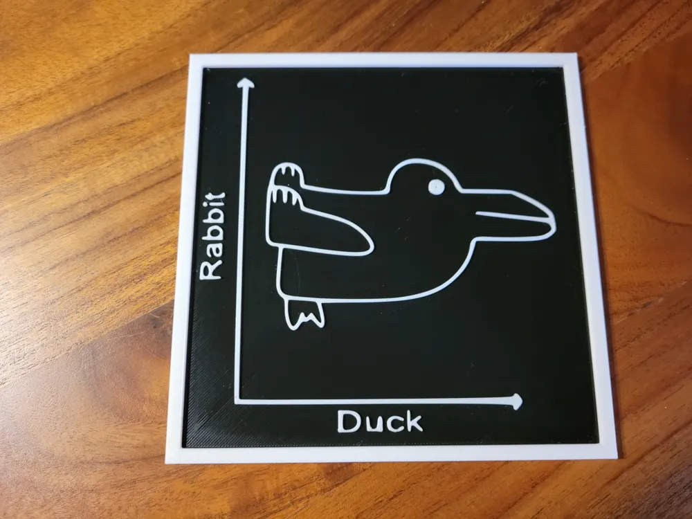 Rabbit or Duck? by SaVo3D - MakerWorld