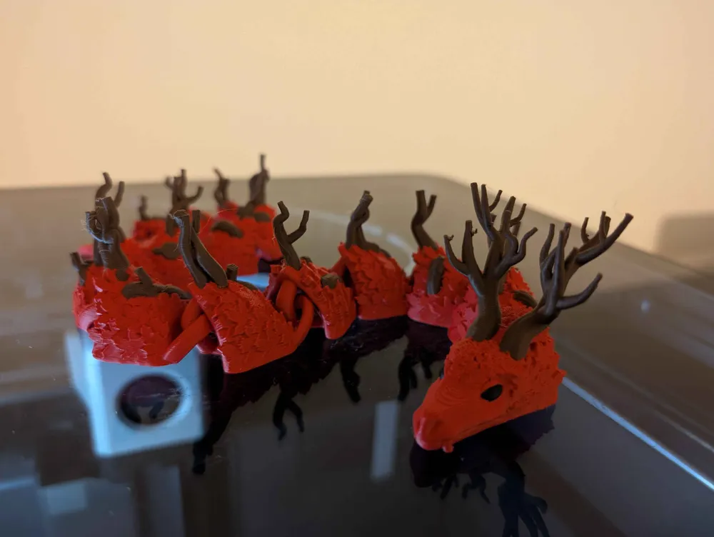 Articulate Leaf Dragon - Free to Sell - No Support - Free 3D Print ...