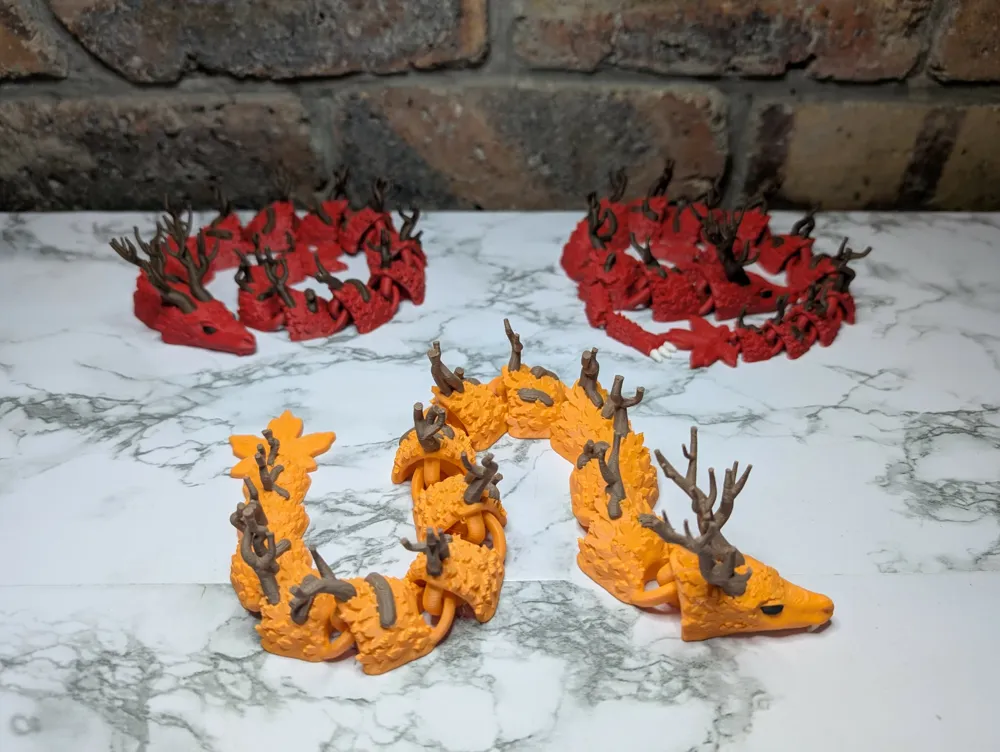 Articulate Leaf Dragon - Free to Sell - No Support - Free 3D Print ...