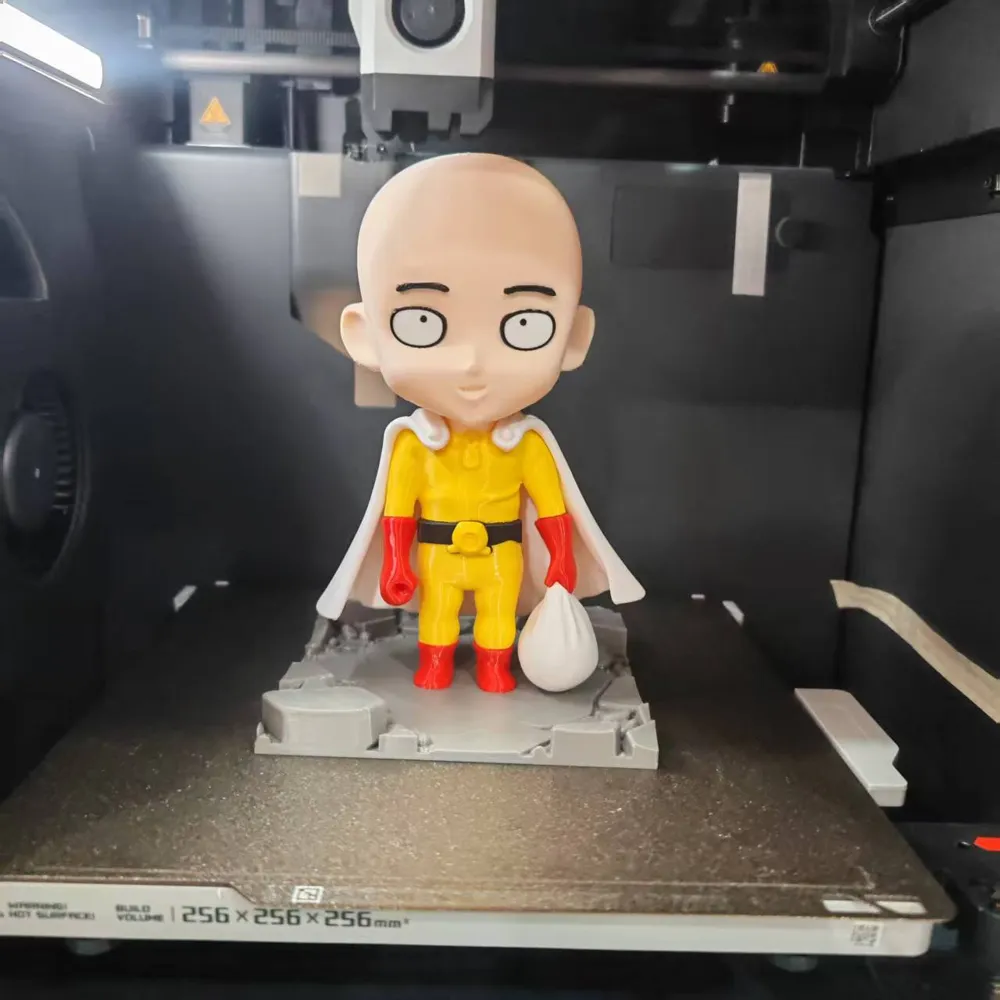 One-Punch Man Saitama Chibi Caped Baldy by LWT Toys MakerWorld ...