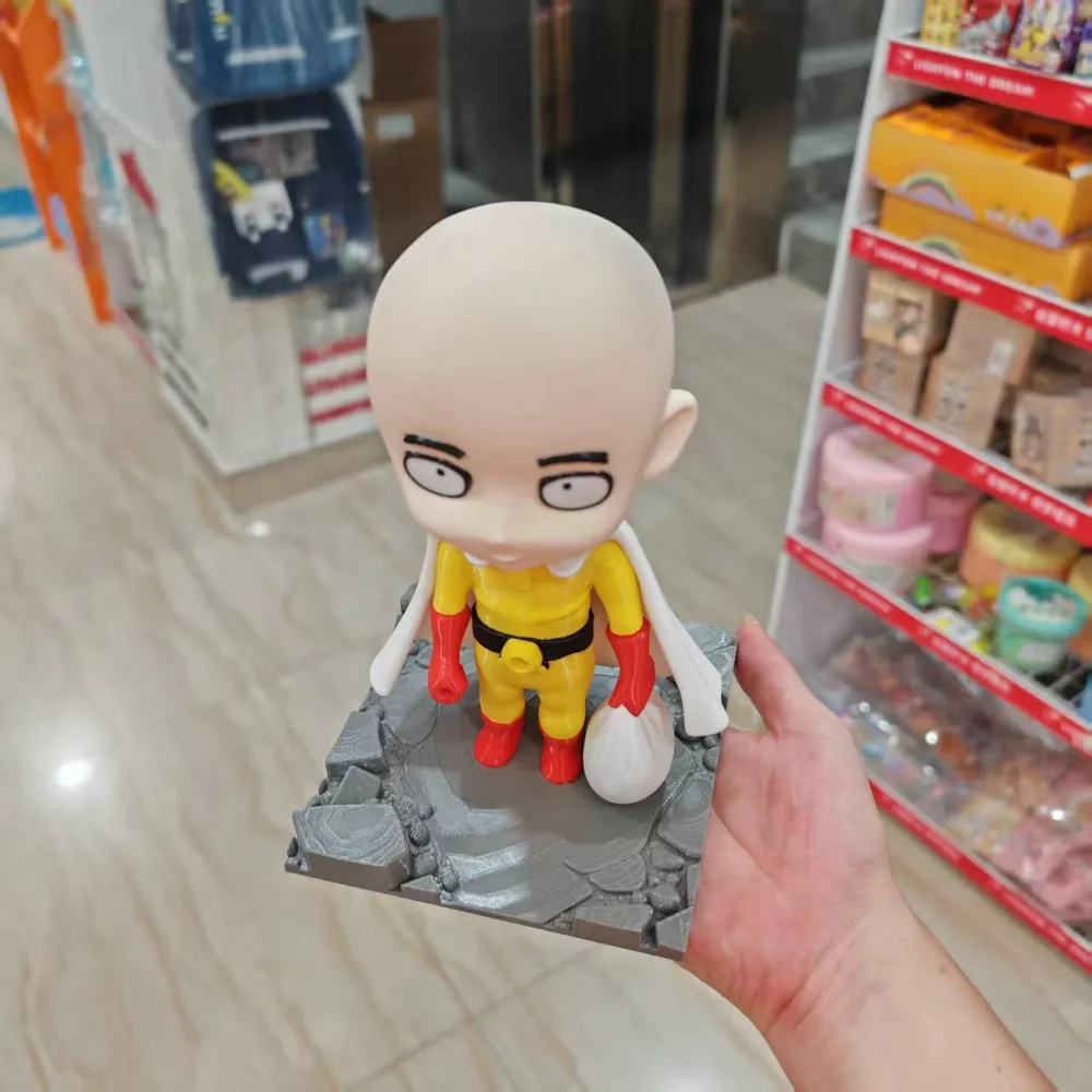 One-Punch Man Saitama Chibi Caped Baldy by LWT Toys MakerWorld ...