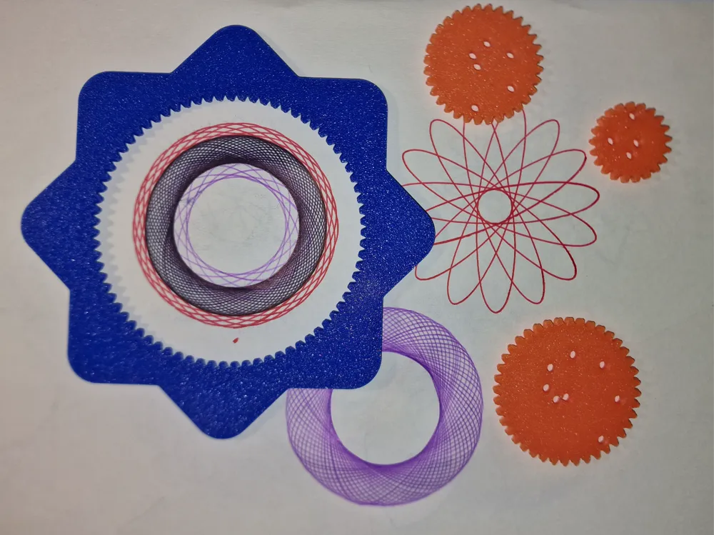 Herringbone Spirograph by QuiqueCrimson - MakerWorld