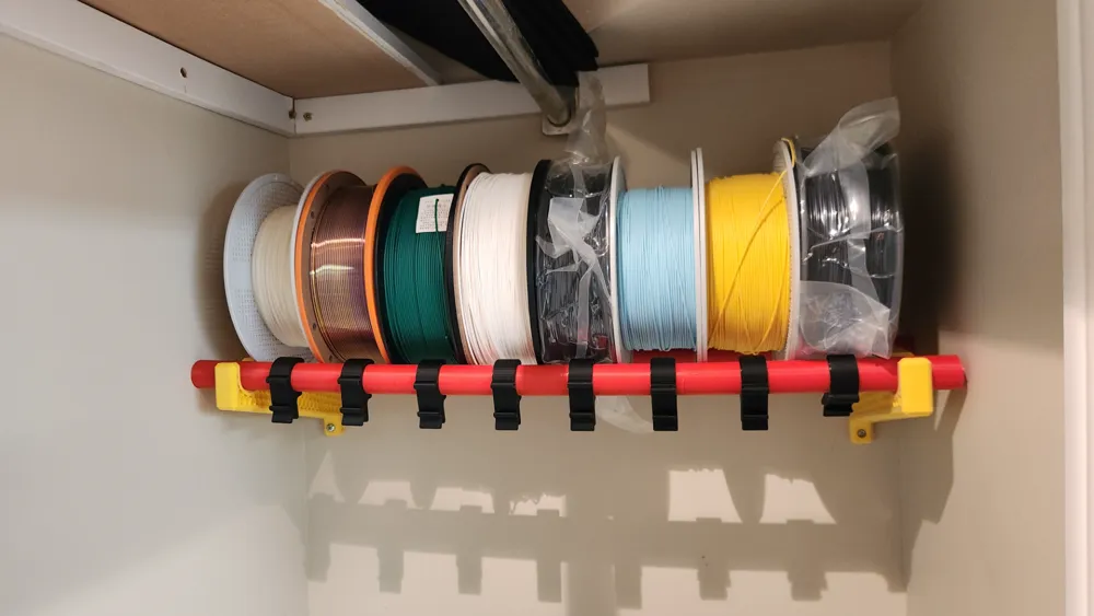 Filament Spool Rack Rods 1 inch by Bobert - MakerWorld
