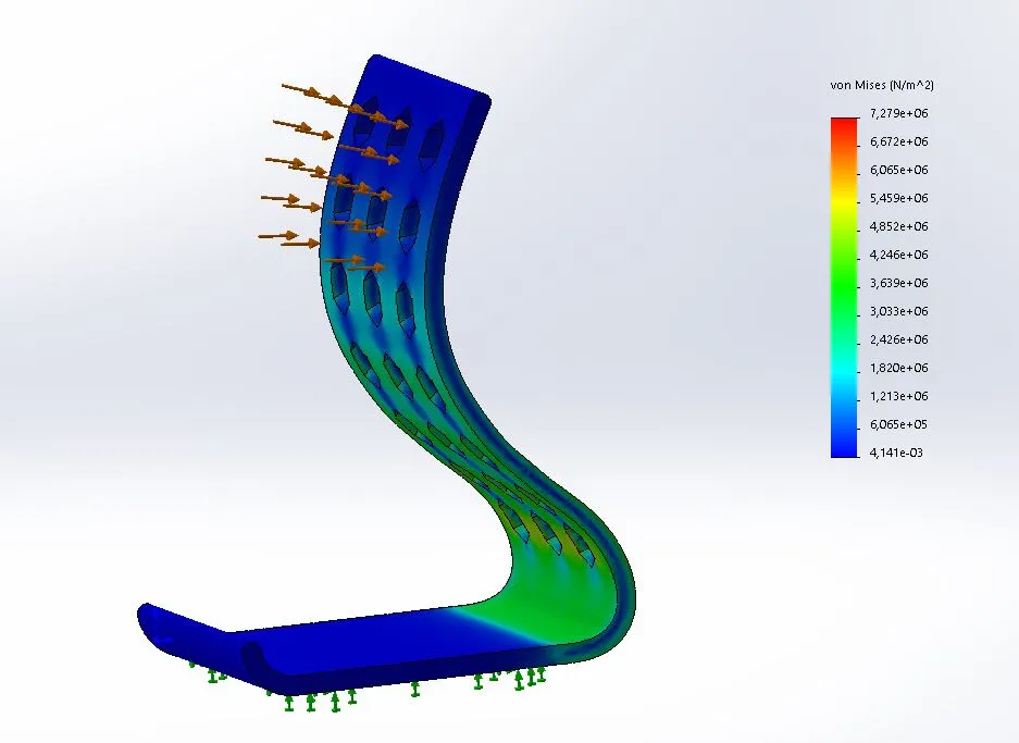 Curved phone stand by ProtoPrintMakerWorld: Download Free 3D Models