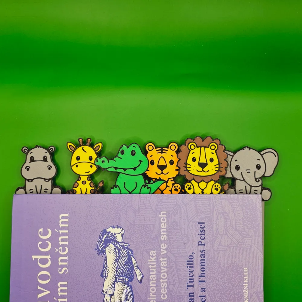 LION - BOOKMARK by 3DSloth97 MakerWorld: Download Free 3D Models
