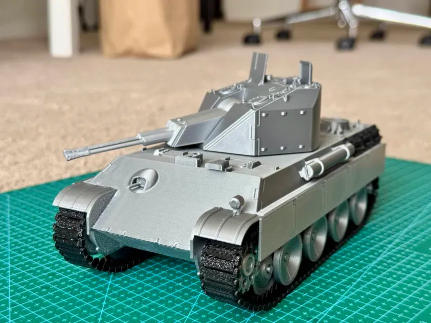 Flakpanzer 341 Anti aircraft Tank 1:35 scale by Bavaria_3D Tanks MakerWorld: Download Free 3D Models