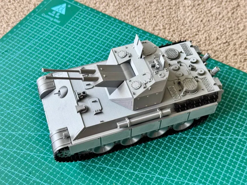 Flakpanzer 341 Tanque Antiaéreo Escala 1:35 por Bavaria_3D Tanks MakerWorld: Descarga Modelos 3D ...