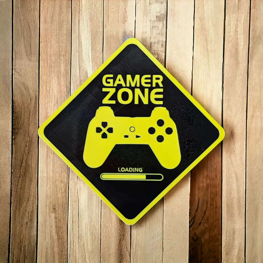Gamer Zone Plate Loading by ZUPA 3D - MakerWorld