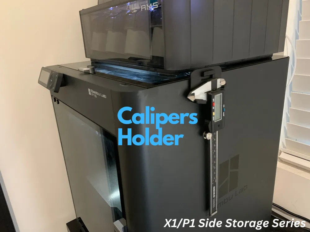 Calipers Holder - X1/P1 Side Storage Series by NC-Designs - MakerWorld