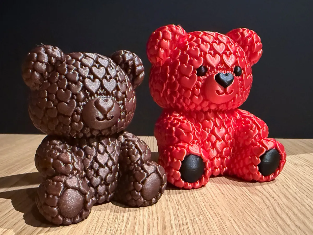 Love Bear - Valentine's Day - Free 3D Print Model - MakerWorld