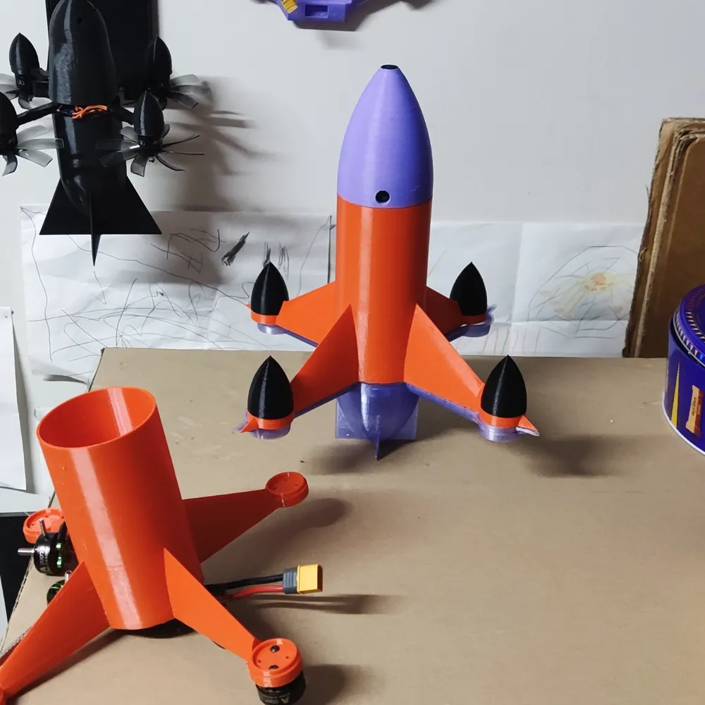 Rocket Quad - The World's Fastest FPV Quadcopter (Maybe) by ...