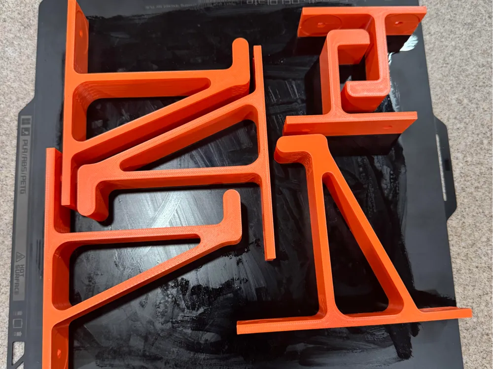 Freedom Panel Wall Mount Brackets by ClemsonTyger78 MakerWorld: Download Free 3D Models