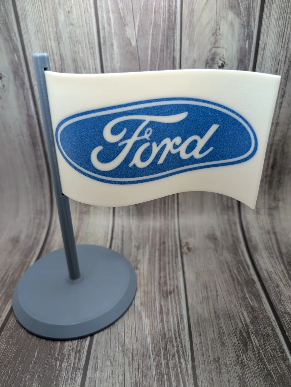 Ford Logo Flag / Plate by Sage Prints and Design - MakerWorld