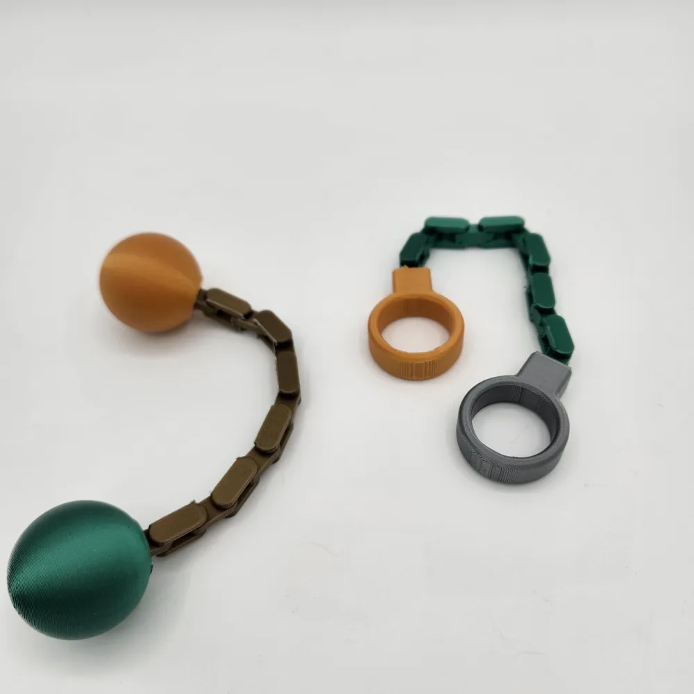 Modular finger fidget by YankeePrints - MakerWorld