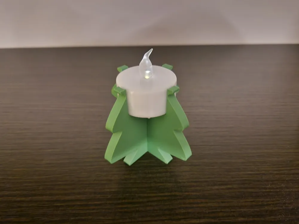 Christmas Tea Light Stands - Free 3D Print Model - MakerWorld