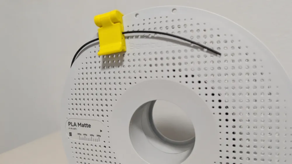 Hinge filament clip print in place by M3D WORKS - MakerWorld