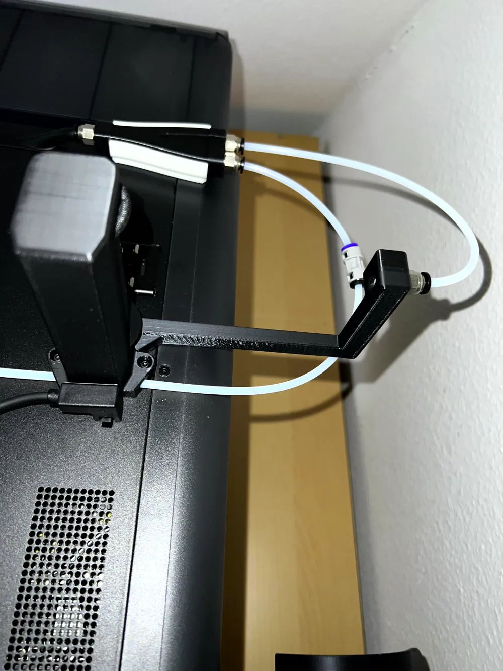 Spool Holder Roller Bambu with filament guide M10 Remixed by Alex-W ...