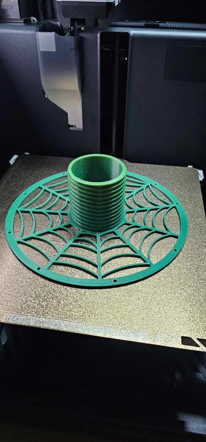 Spool spider web + 81mm adapter in print profiles. by Boubas - MakerWorld