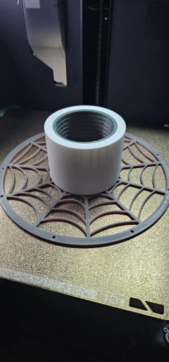 Spool spider web + 81mm adapter in print profiles. by Boubas - MakerWorld