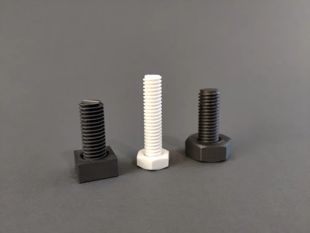 Thread Generator - Parametric Threaded Rods & Nuts by Koolm MakerWorld ...