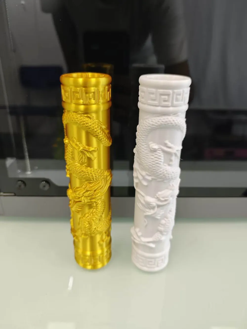 Miniature Replaceable Blade Dragon Telescopic Sword - Free 3D Print ...