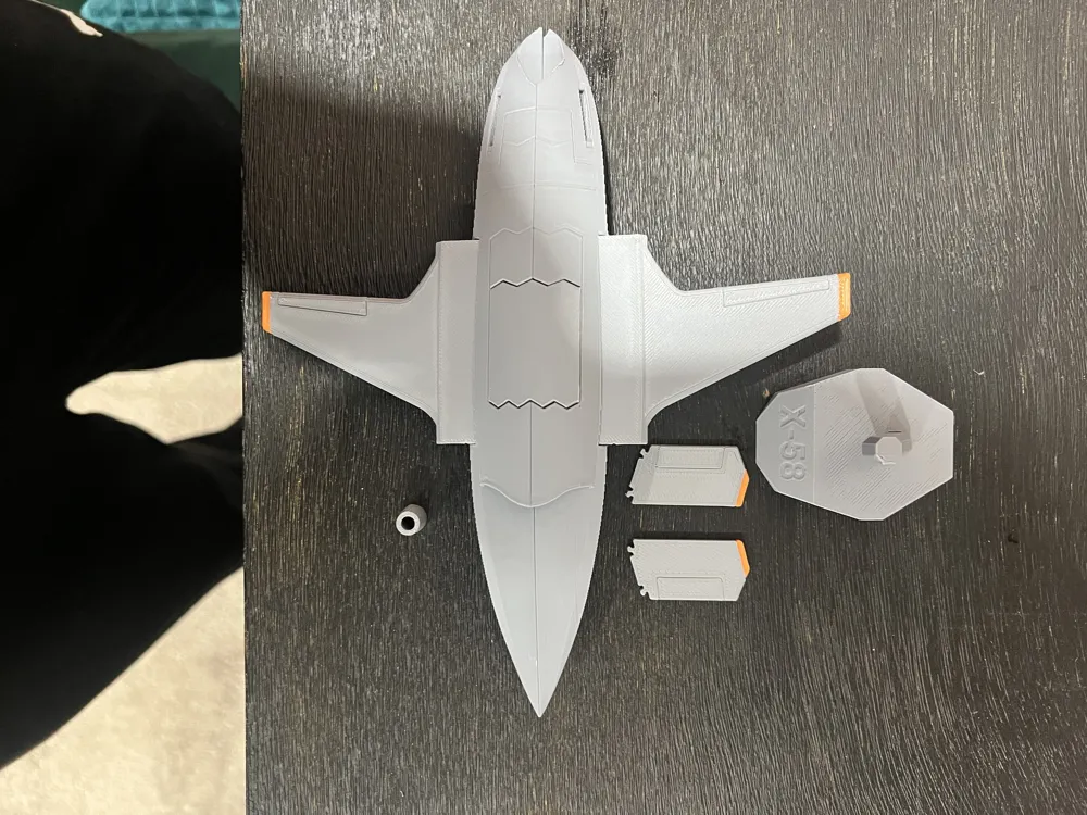 XQ-58 KRATOS Valkyrie model - Free 3D Print Model - MakerWorld