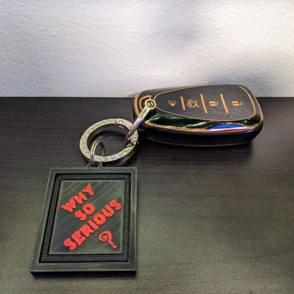 Joker (Ledger) Spinning Keychain by Taa Design - MakerWorld