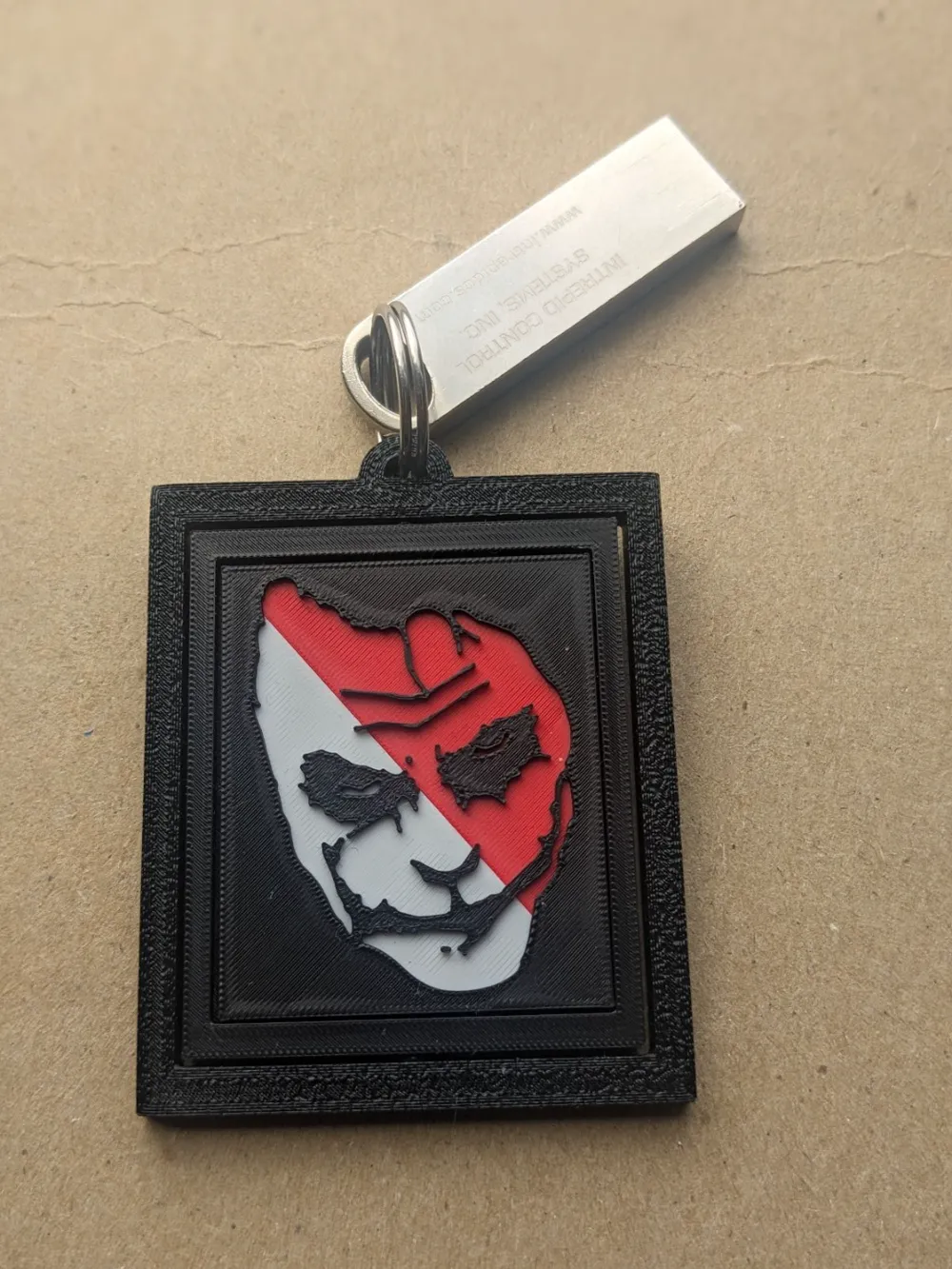 Joker (Ledger) Spinning Keychain by Taa Design - MakerWorld