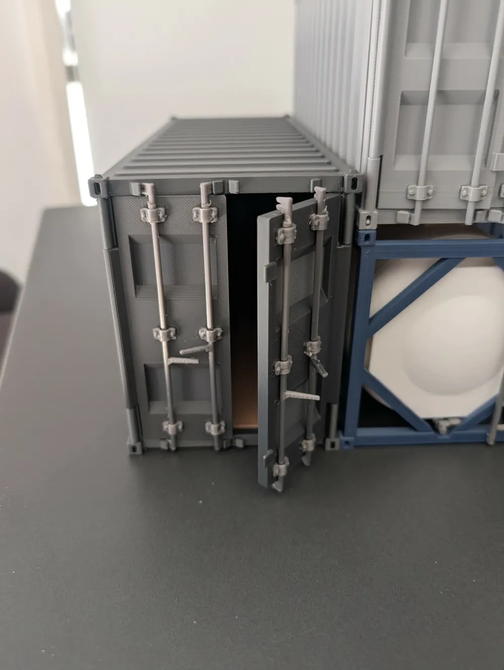 stackable shipping container high cube - Free 3D Print Model - MakerWorld