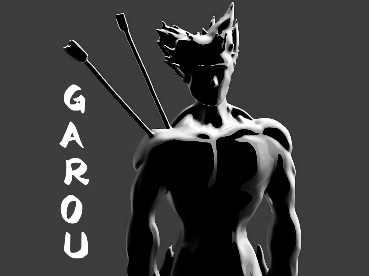 Garou With Arrows - Free 3D Print Model - MakerWorld
