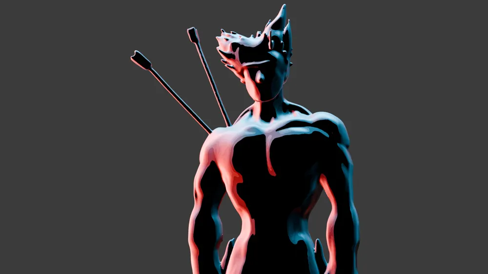 Garou With Arrows by HotPotato - MakerWorld