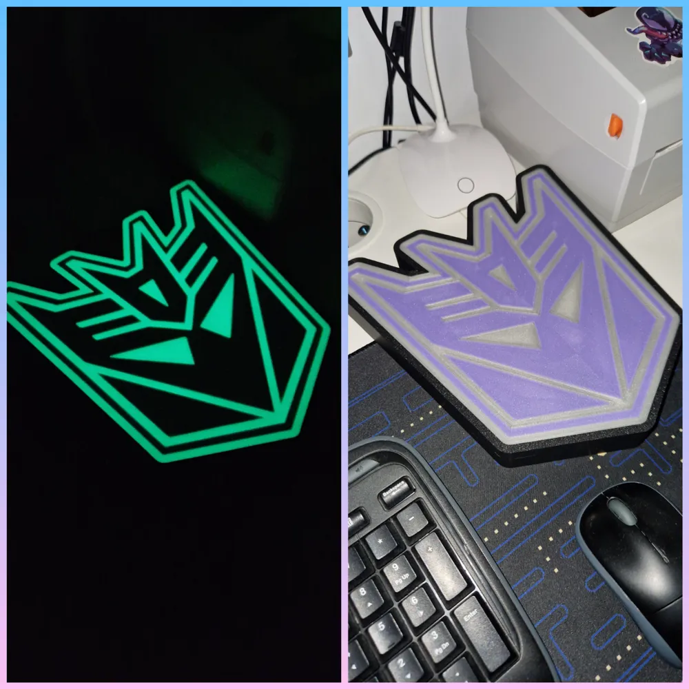 Transformers Decepticon Faction Crest Light Box by EmBy Designs ...