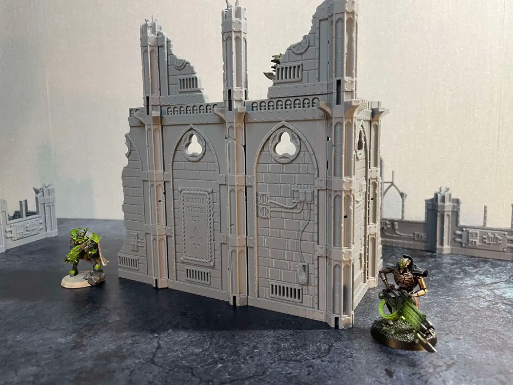 Wargame terrain Modular buildings Templaris Part 2 by Wargame Terrain ...
