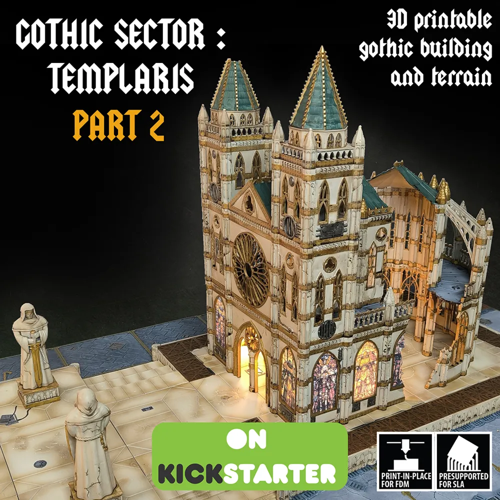 Wargame terrain Modular buildings Templaris Part 2 by Wargame Terrain ...