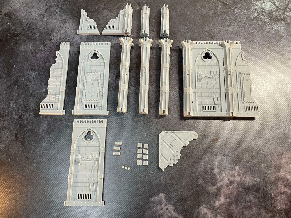 Wargame terrain Modular buildings Templaris Part 2 by Wargame Terrain ...