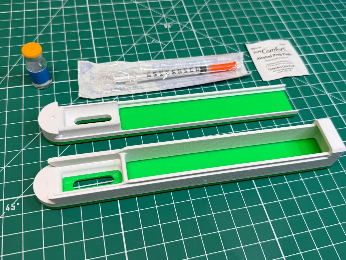 Injectable Medication Travel Case - 4 Sizes - Free 3D Print Model ...