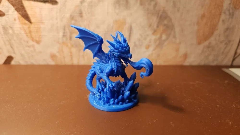 Rainbow dragon miniature - Free 3D Print Model - MakerWorld