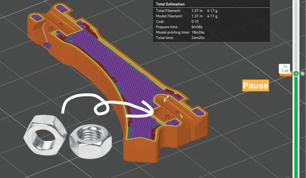 AMS/External Filament Spool Y Splitter Remixed by ChaChaanTeng in ...