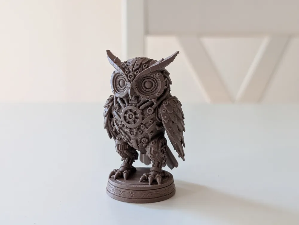 Clockwork Sentinel – Mechanical Owl Automaton by Cosa_93 MakerWorld ...