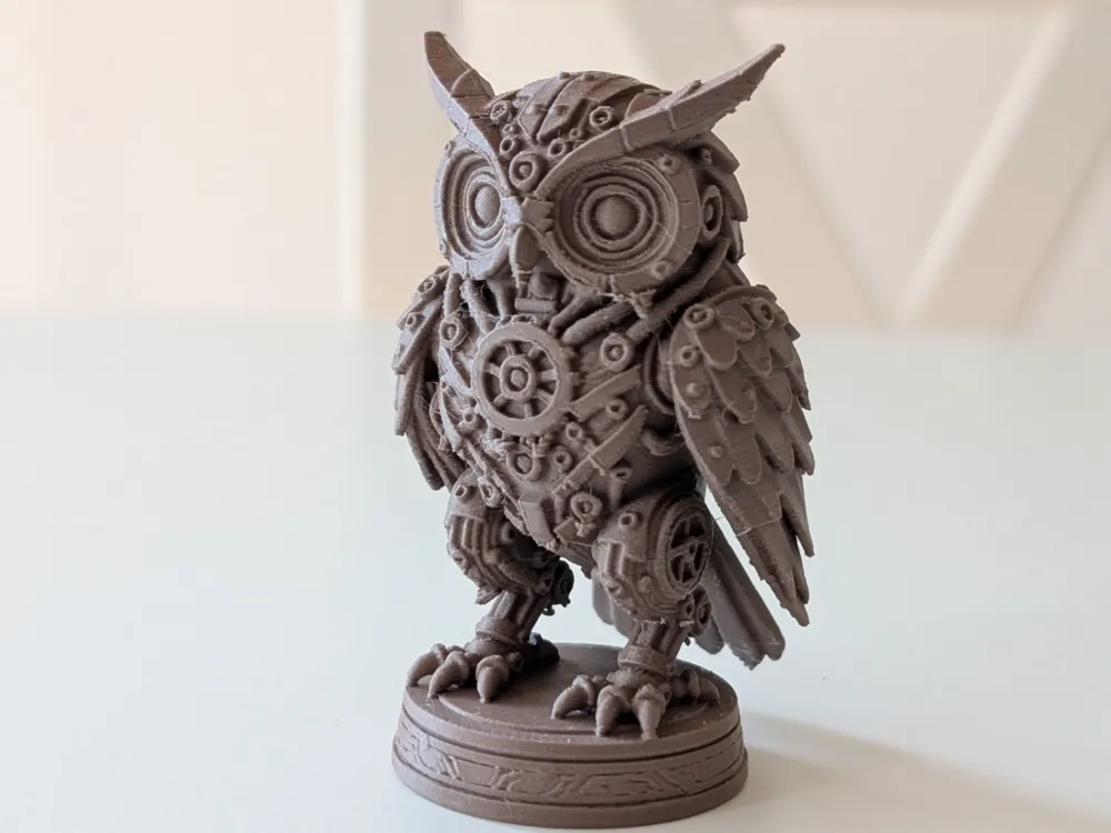 Clockwork Sentinel – Mechanical Owl Automaton by Cosa_93 MakerWorld ...