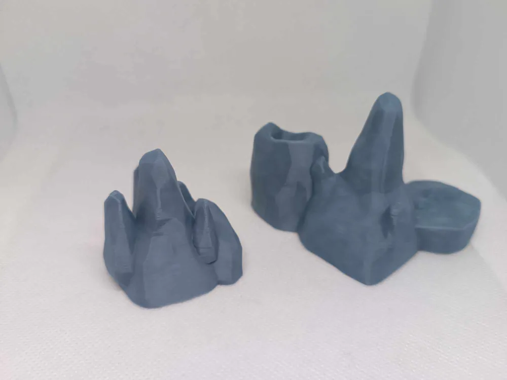 Miniature Cave Terrain Set - DnD Dungeon RPG - Free 3D Print Model ...