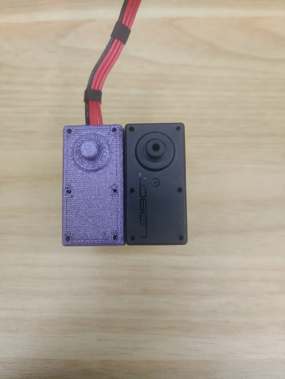 MG996R dual-axis adapter (modified dual-axis servo) by LaphaeL ...