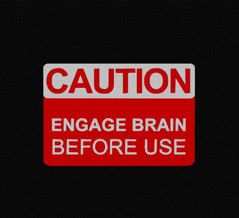Engage brain - sign by dubmehard - MakerWorld