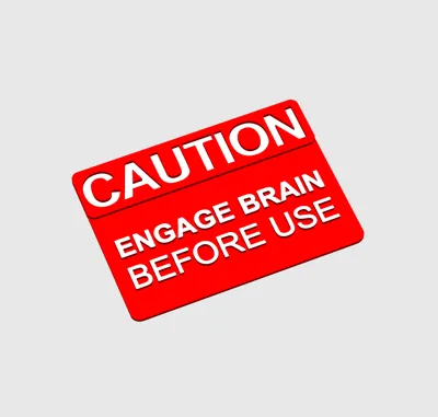 Engage Safety Squints Sign by tjnucci - MakerWorld